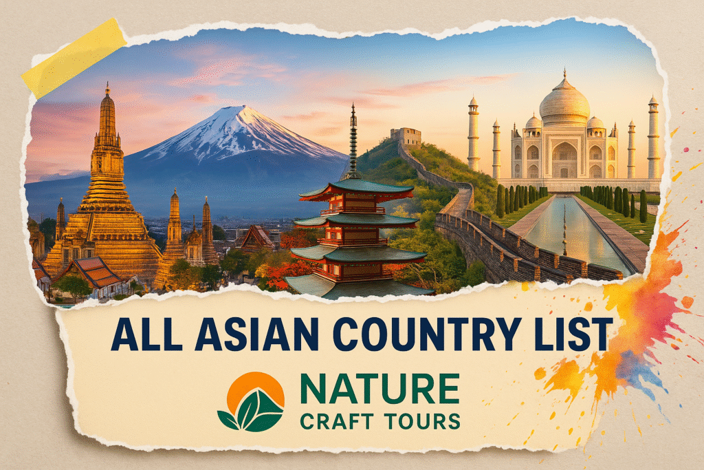 All Asian Country List – A Comprehensive Guide - Nature Craft Tours ...