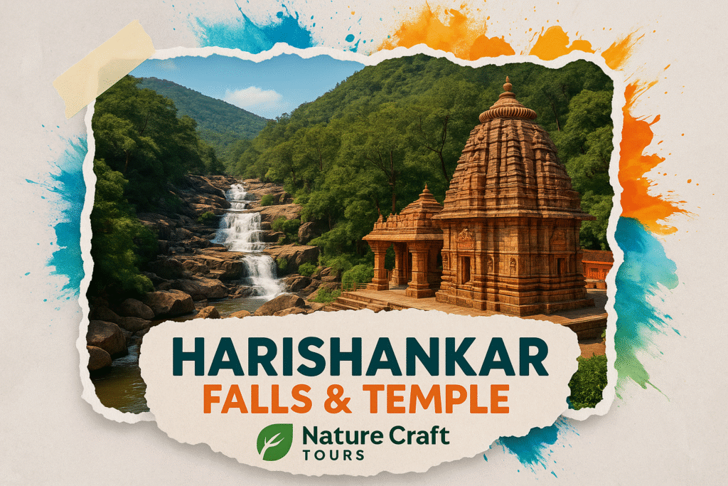 Harishankar Falls & Temple - Nature Craft Tours — Explore India & Beyond